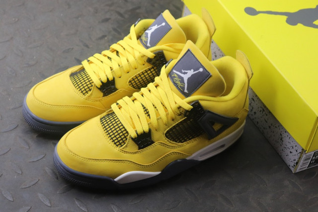 Air Jordan 4 Retro 'Lightning' 2021 - SneakerCool.com
