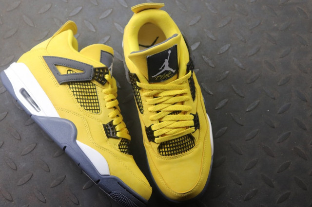Air Jordan 4 Retro 'Lightning' 2021 - SneakerCool.com