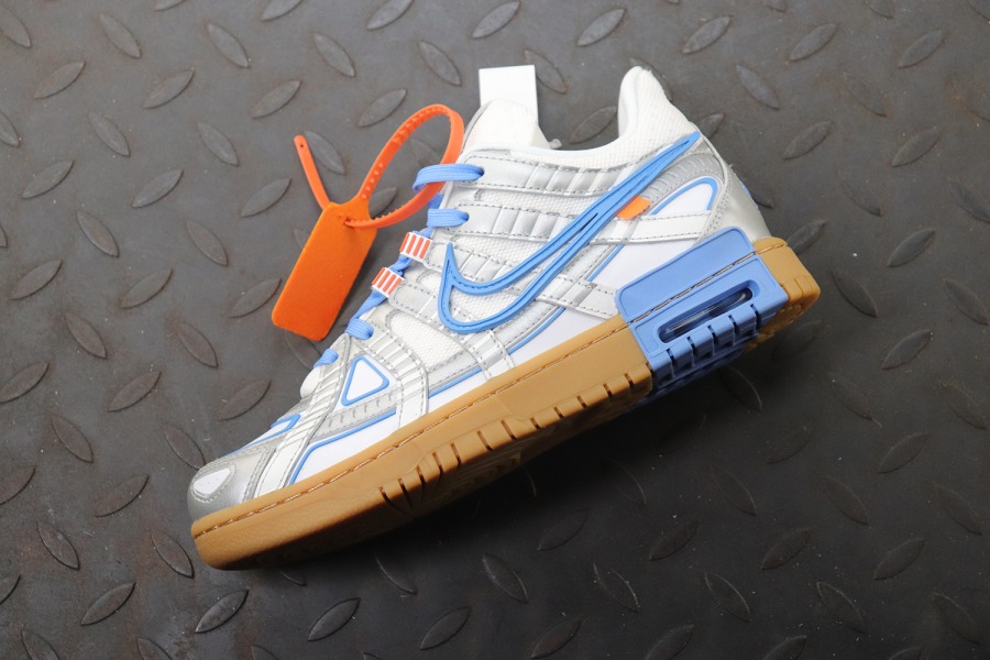 Off-White x Air Rubber Dunk 'University Blue' - SneakerCool.com