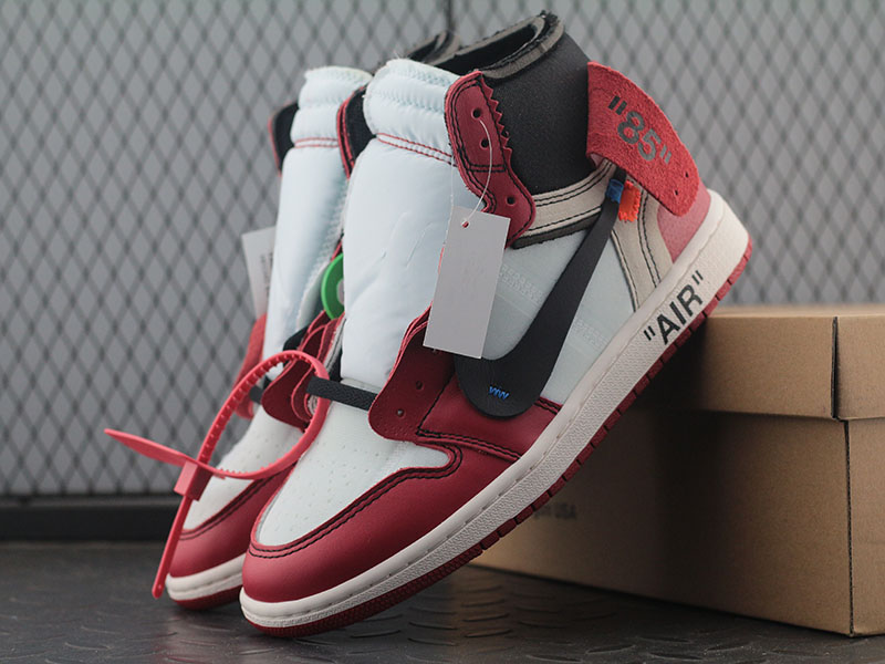 Off-White x Air Jordan 1 Retro High OG 'Chicago' - SneakerCool.com