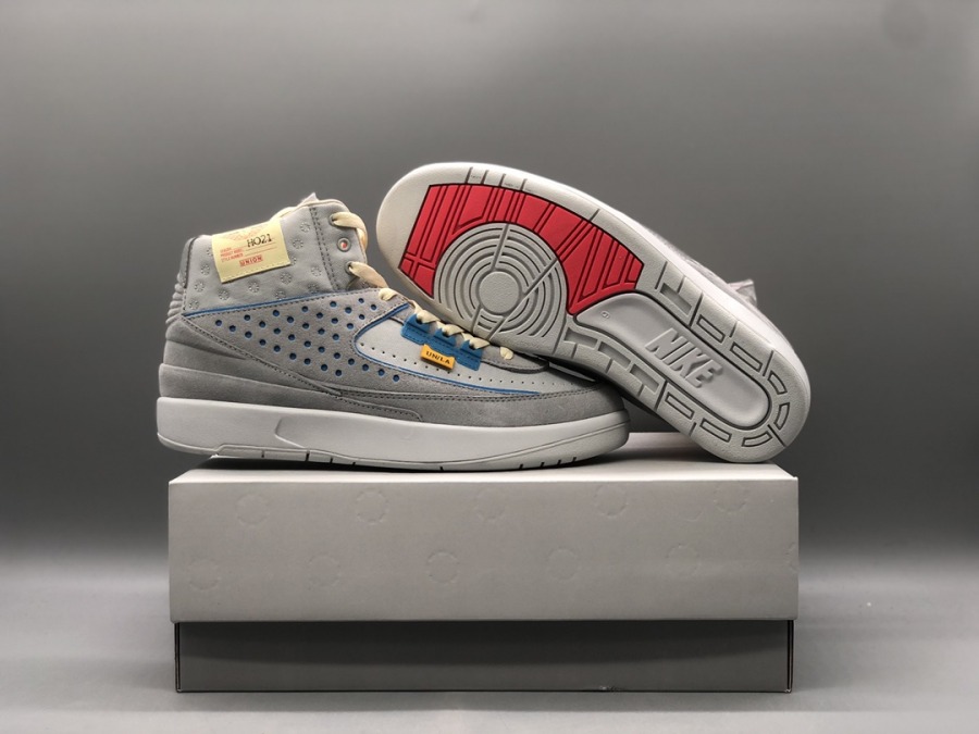 Union LA x Air Jordan 2 Retro SP 'Grey Fog' - SneakerCool.com