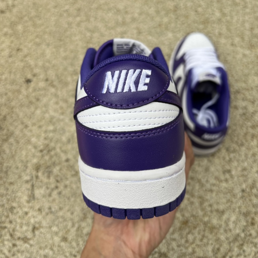Nike Dunk Low 'Championship Purple' - SneakerCool.com