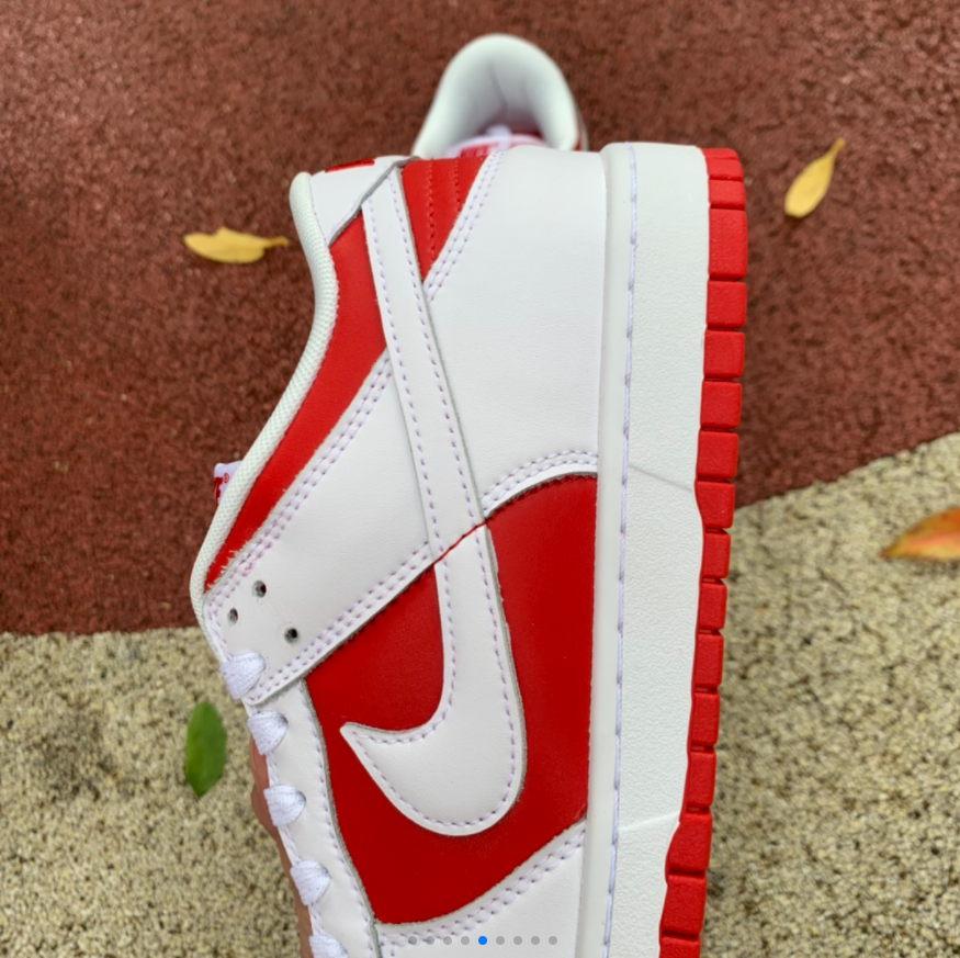 Dunk Low 'Championship Red' - SneakerCool.com