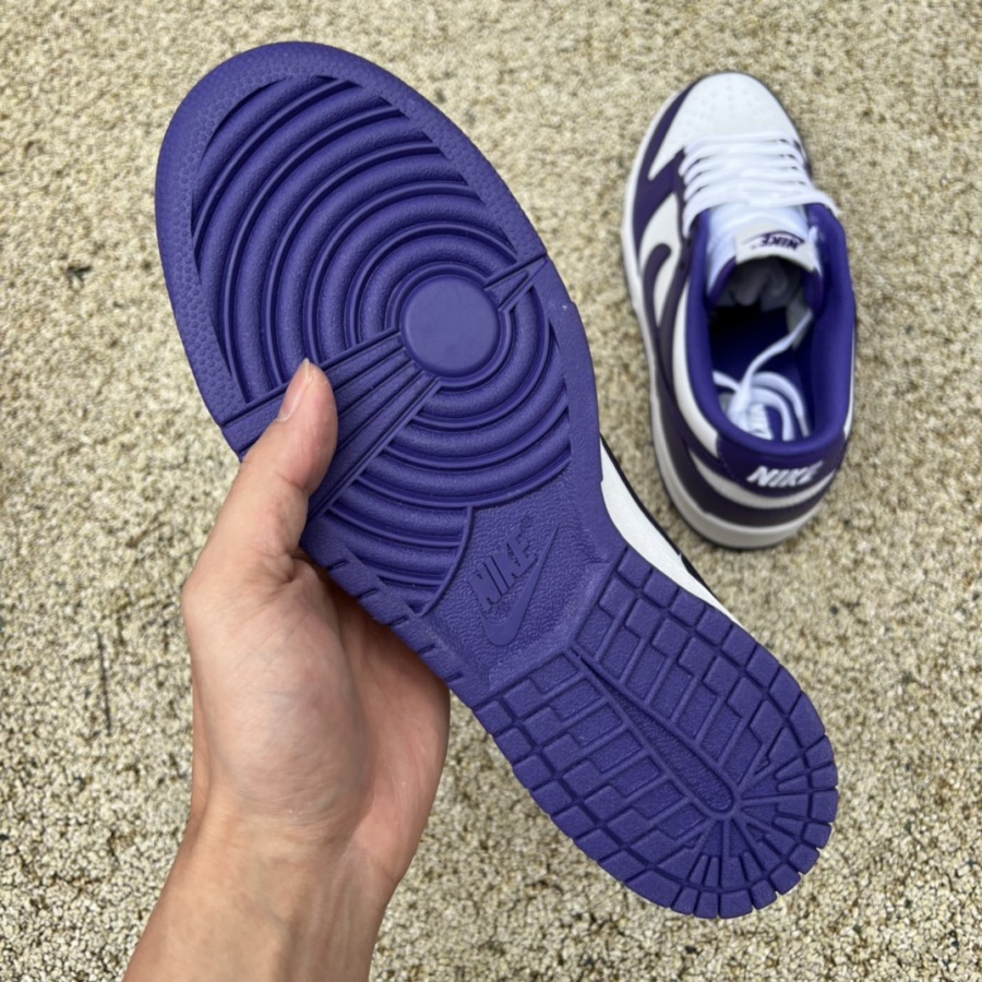Nike Dunk Low 'Championship Purple' - SneakerCool.com