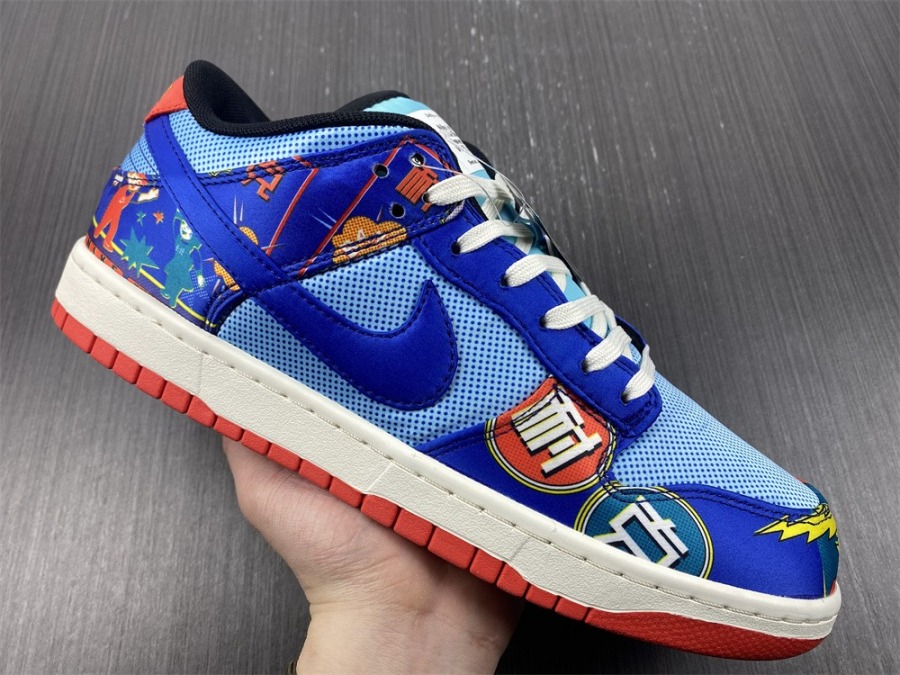 Wmns Dunk Low 'Chinese New Year - Firecracker' - SneakerCool.com