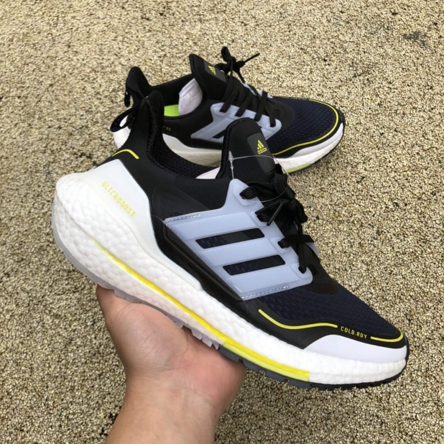 UltraBoost 21 Cold. RDY 'Legend Ink Acid Yellow' - SneakerCool.com