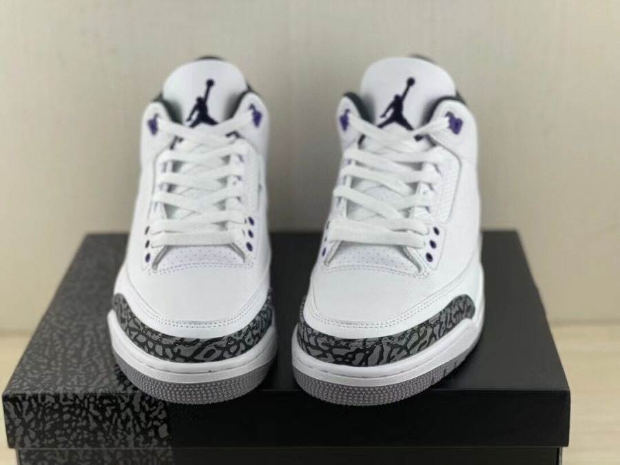 Air Jordan 3 Retro 'Dark Iris' - SneakerCool.com