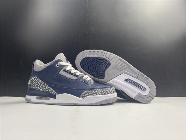 Air Jordan 3 Retro 'Georgetown' - SneakerCool.com
