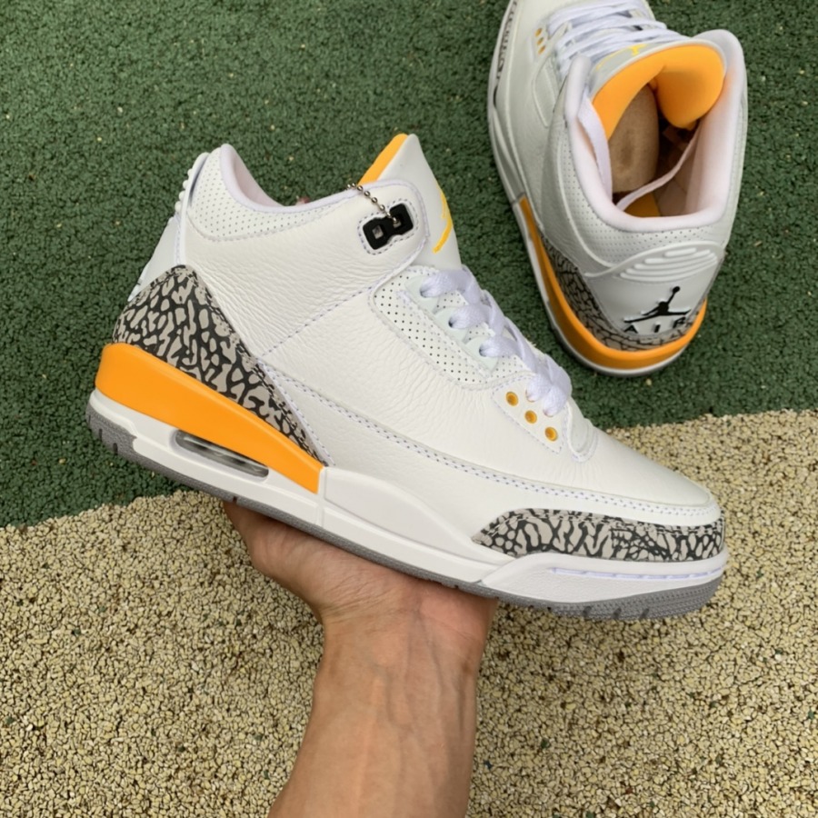 Wmns Air Jordan 3 Retro 'Laser Orange' - SneakerCool.com