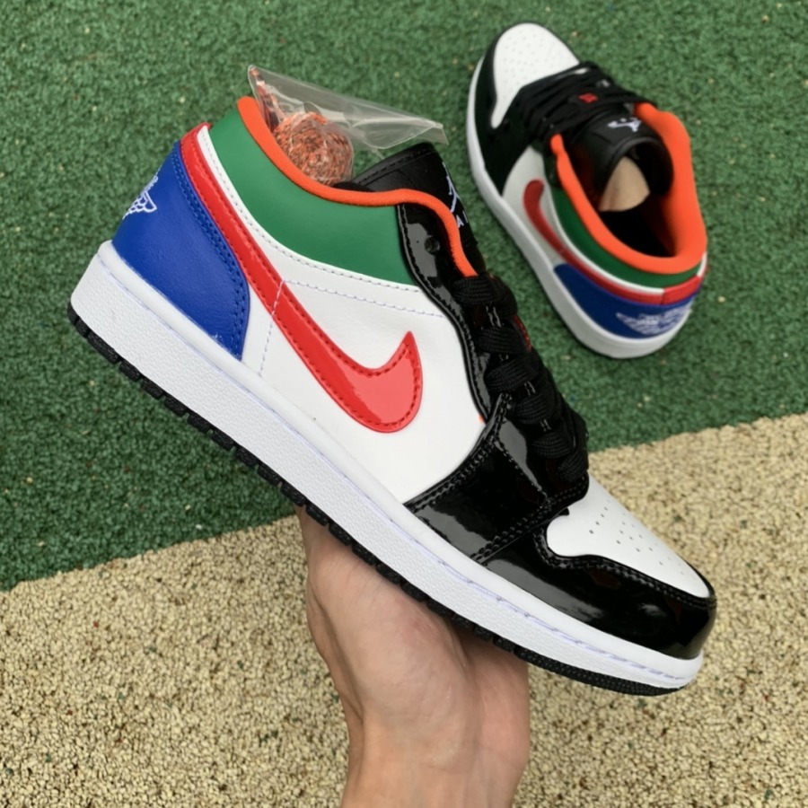 Wmns Air Jordan 1 Low 'Multi-Color' - SneakerCool.com