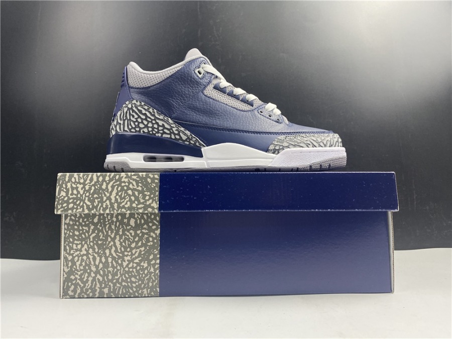 Air Jordan 3 Retro 'Georgetown' - SneakerCool.com