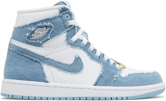 Wmns Air Jordan 1 High OG 'Denim' - SneakerCool.com