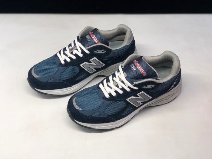 New Balance 990v3 Made in USA 'Navy White' - SneakerCool.com