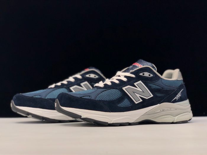 New Balance 990v3 Made in USA 'Navy White' - SneakerCool.com