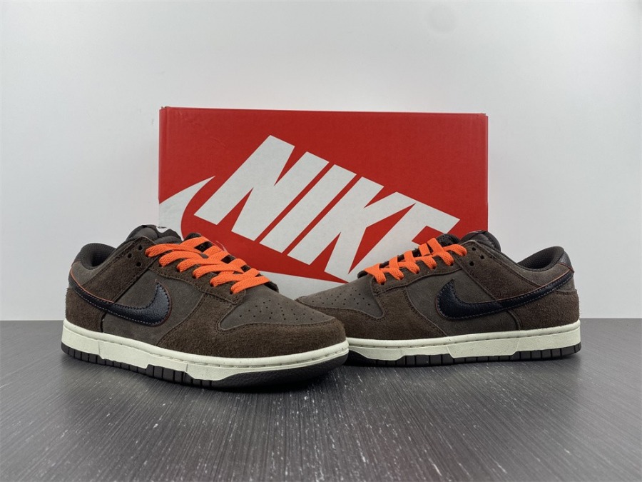 Dunk Low Retro Premium 'Baroque Brown' - SneakerCool.com
