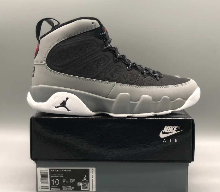 Air Jordan 9 Retro 'Particle Grey' - SneakerCool.com
