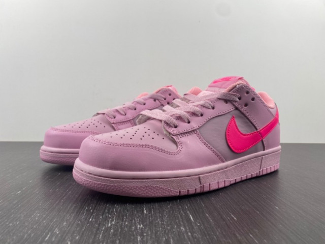 Dunk Low 'Triple Pink' - SneakerCool.com