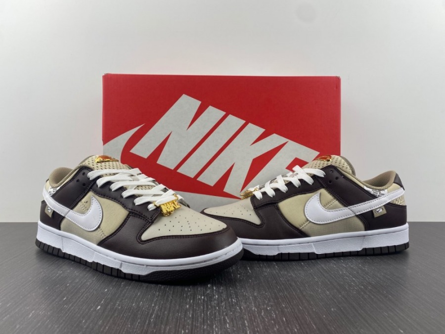 Dunk Low 'Light Orewood Brown' - SneakerCool.com