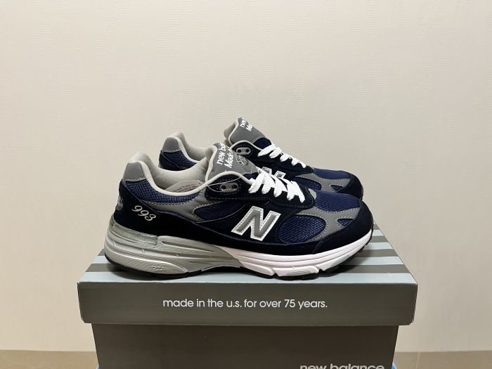 New Balance 993 Made in USA 'Navy White' - SneakerCool.com