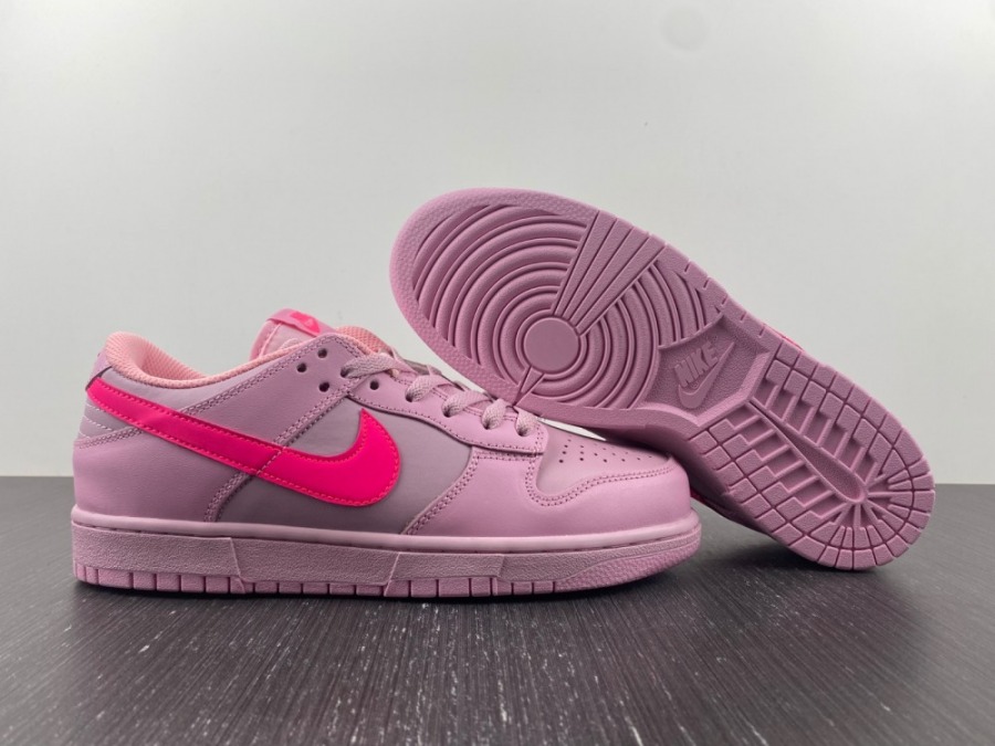 Dunk Low 'Triple Pink' - SneakerCool.com