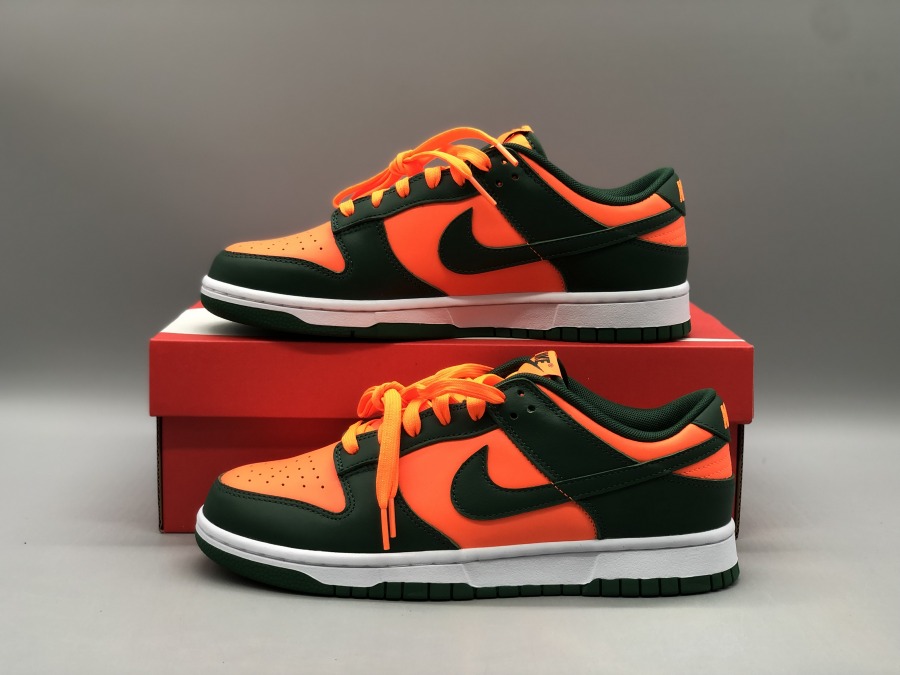 Dunk Low 'Miami Hurricanes' - SneakerCool.com