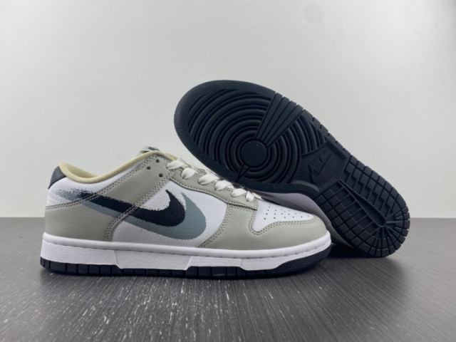 Dunk Low 'Spray Paint Swoosh' - SneakerCool.com