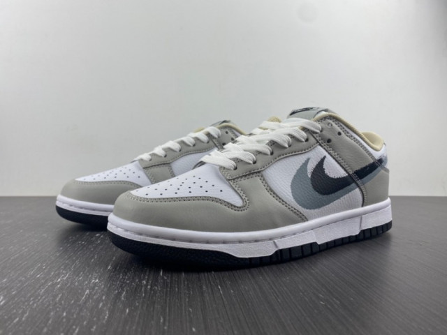 Dunk Low 'Spray Paint Swoosh' - SneakerCool.com