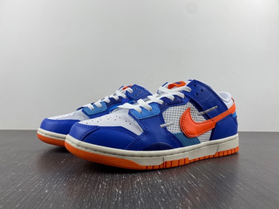 Dunk Low Scrap 'Knicks' - SneakerCool.com