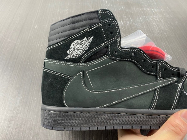Travis Scott x Air Jordan 1 High OG 'Black Phantom' - SneakerCool.com