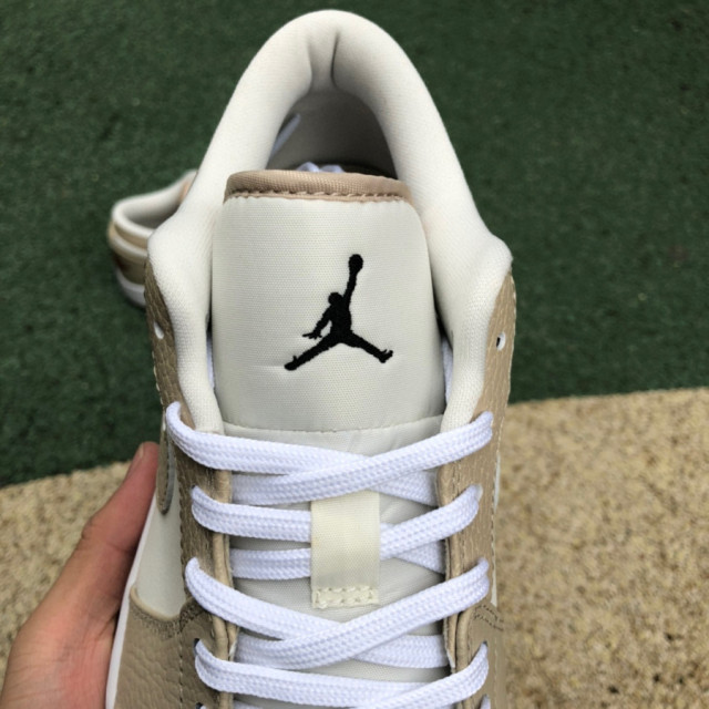 Air Jordan 1 Low SE 'Sail Rattan' - SneakerCool.com