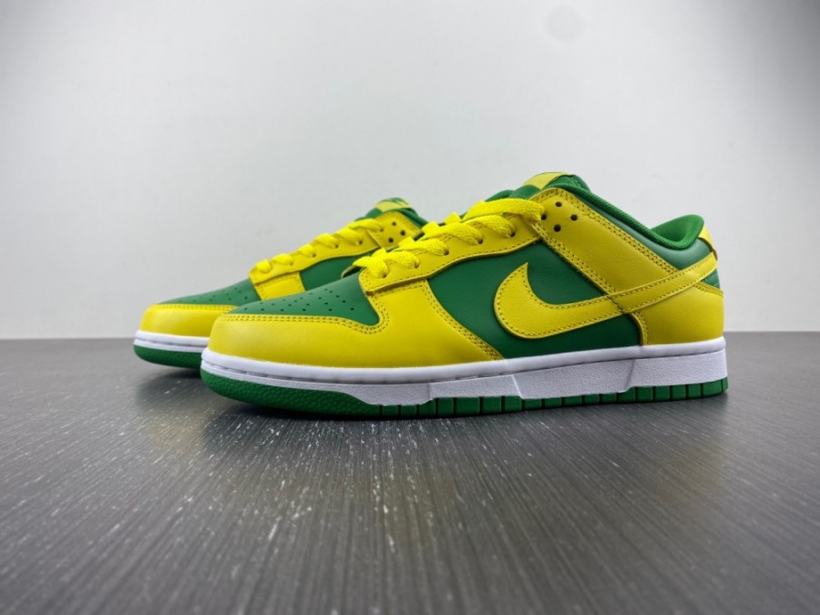 Dunk Low 'Reverse Brazil' - SneakerCool.com