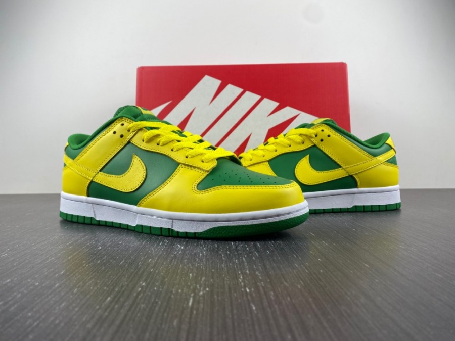 Dunk Low 'Reverse Brazil' - SneakerCool.com