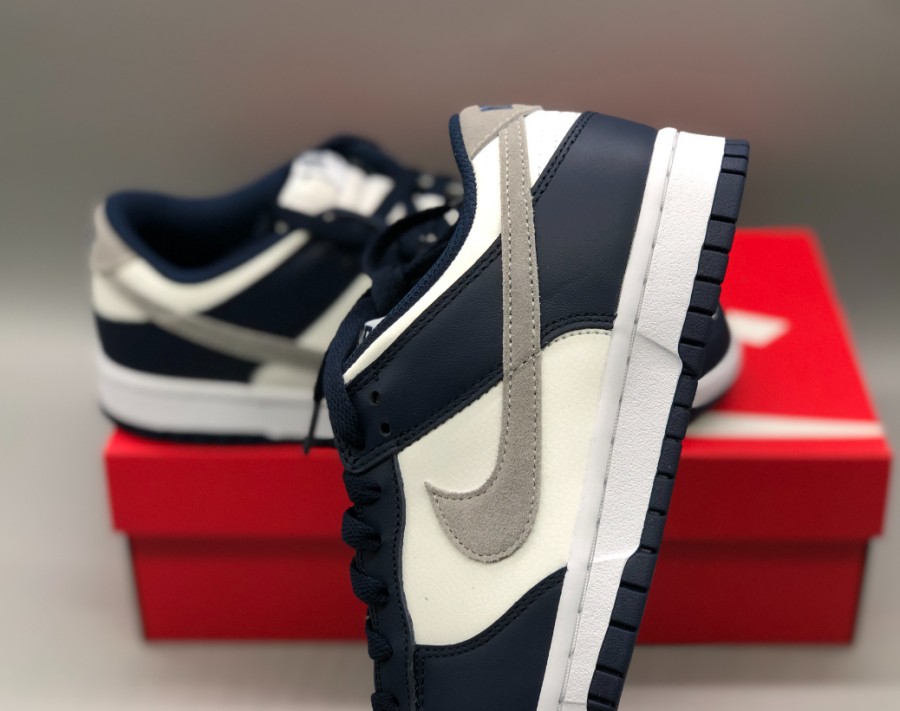 Nike Dunk Low 'Midnight Navy Smoke Grey' - SneakerCool.com