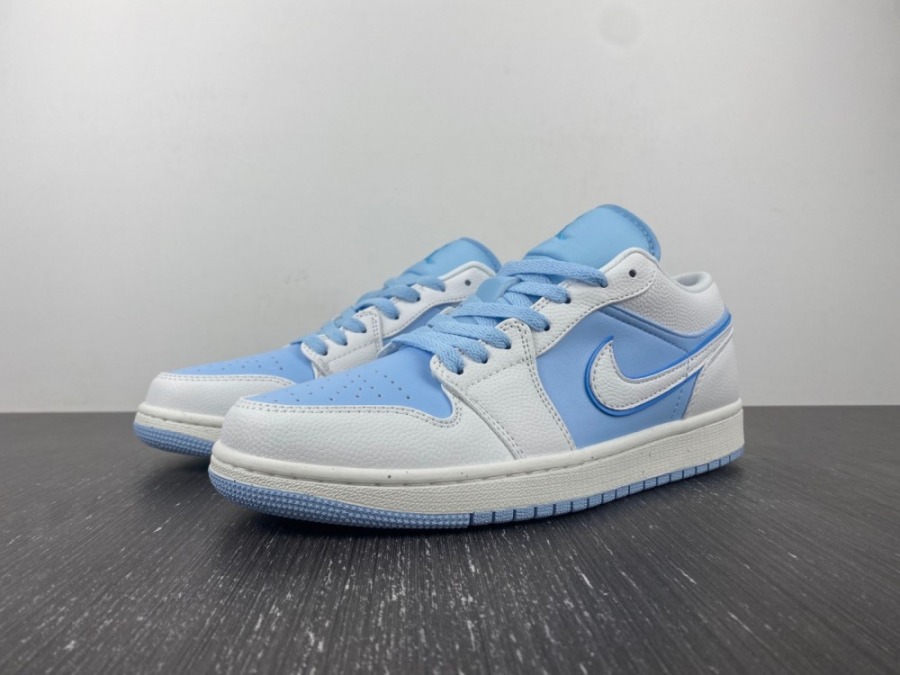 Air Jordan 1 Low SE 'Reverse Ice Blue' - SneakerCool.com