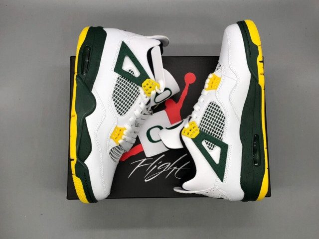 Air Jordan 4 Retro 'Oregon Ducks Duckman' PE - SneakerCool.com