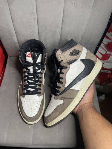 Travis Scott x Air Jordan 1 Retro High OG 'Mocha' - SneakerCool.com