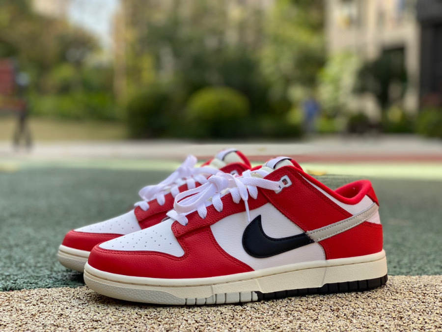 Nike Dunk Low 'Chicago Split' - SneakerCool.com