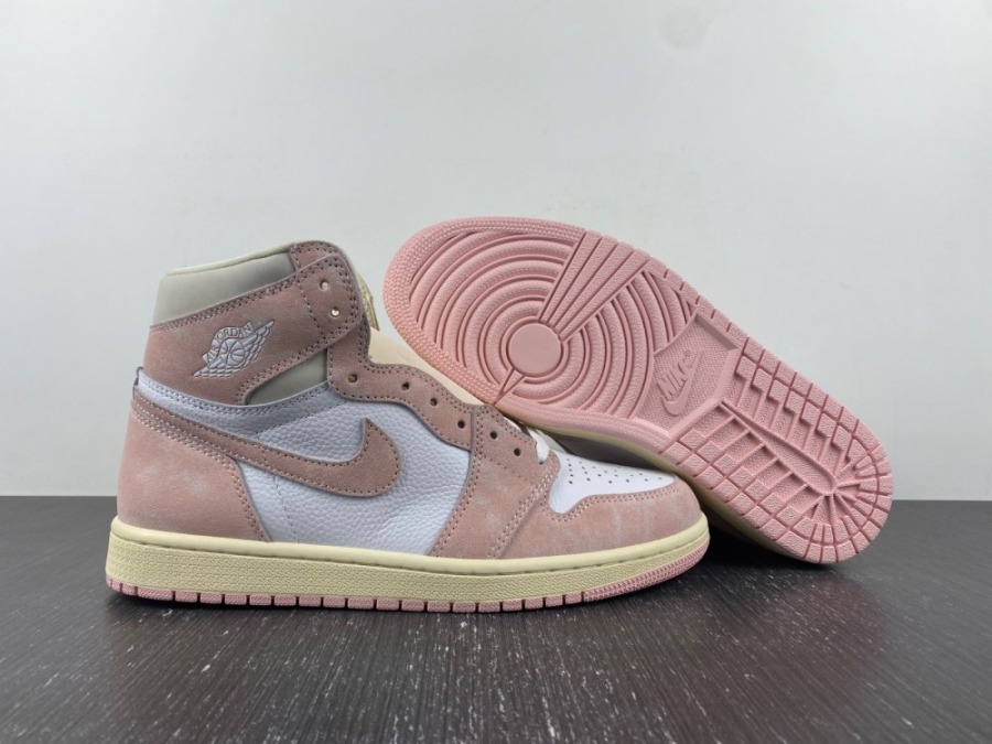 Air Jordan 1 Retro High OG 'Washed Pink' - SneakerCool.com