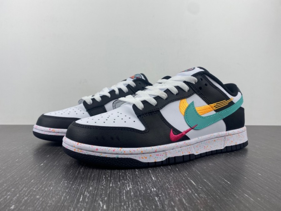 Nike Dunk Low 'Multi-Swoosh' - SneakerCool.com