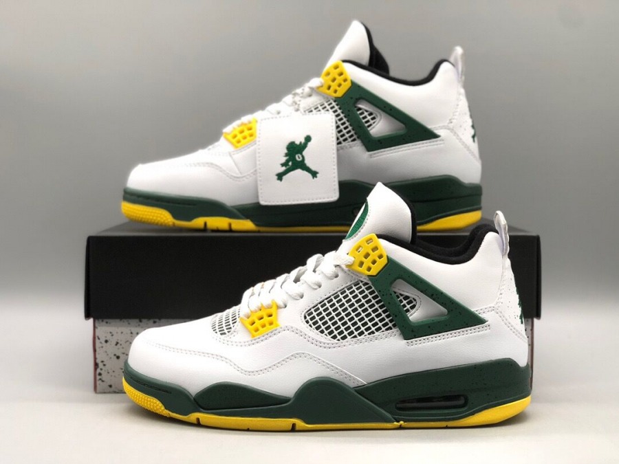 Air Jordan 4 Retro 'Oregon Ducks Duckman' PE - SneakerCool.com
