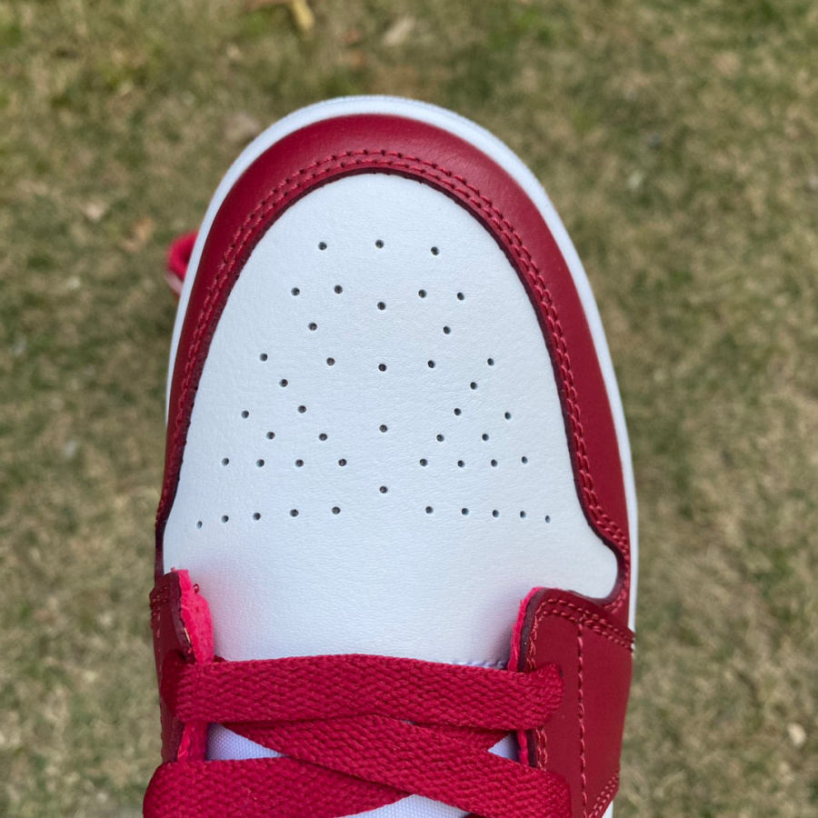 Air Jordan 1 Low GS 'Cardinal Red' - SneakerCool.com