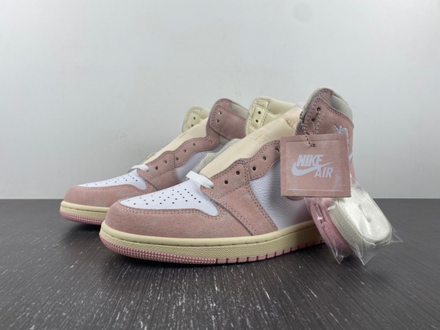 Air Jordan 1 Retro High OG 'Washed Pink' - SneakerCool.com