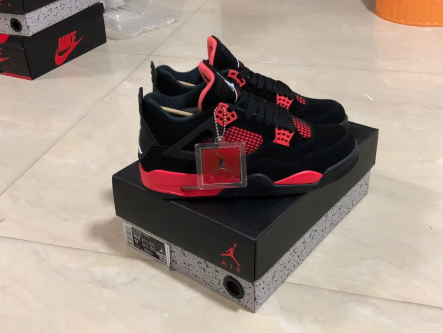 Air Jordan 4 Retro 'Red Thunder' - SneakerCool.com