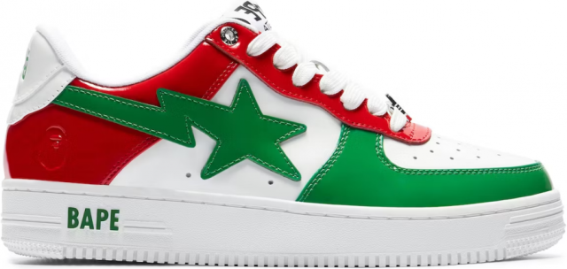 Bape Sk8 Sta Low 'Italy' - SneakerCool.com