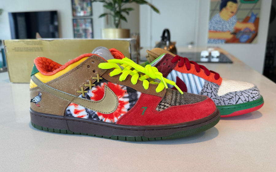 Dunk Low SB 'What The Dunk' - SneakerCool.com