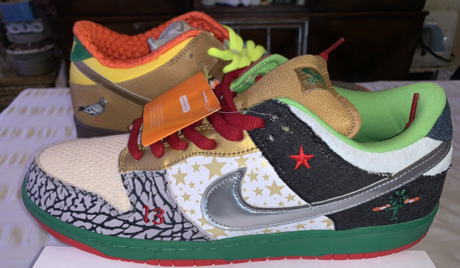 Dunk Low SB 'What The Dunk' - SneakerCool.com