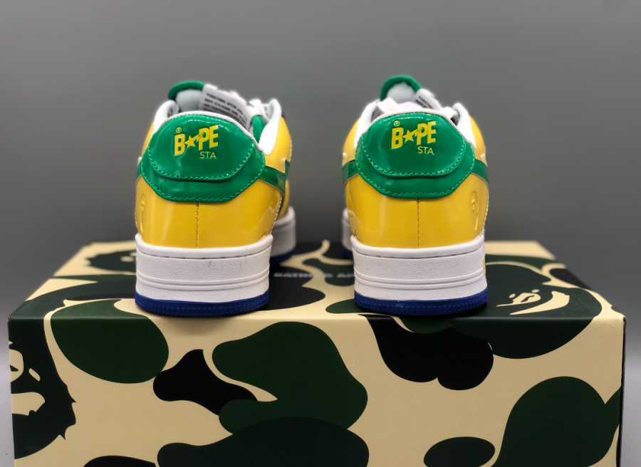 Bape Sk8 Sta Low 'Brazil' - SneakerCool.com
