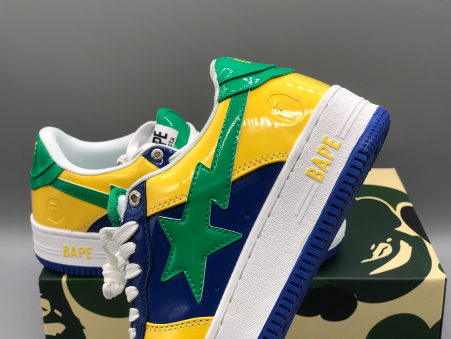 Bape Sk8 Sta Low 'Brazil' - SneakerCool.com