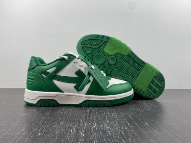 Off-White Out of Office 'White Green' - SneakerCool.com