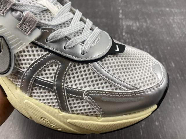 Nike V2K Run Runtekk 'Summit White Metallic Silver' - SneakerCool.com